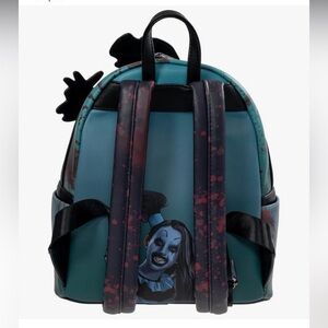 Loungefly | Bags | Loungefly Terrifier Art The Clown Blood Splatter ...